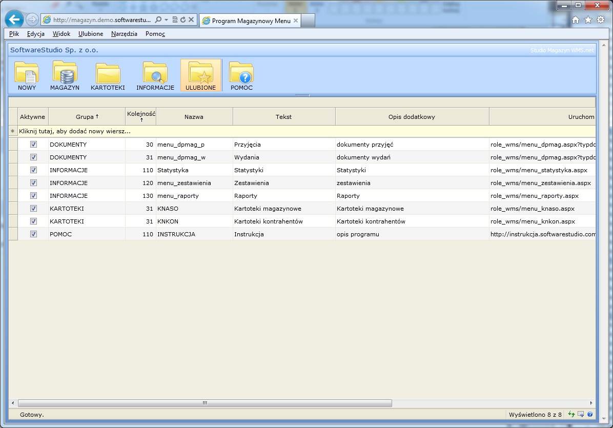 Magazyn programy komputerowe - Program Magazynowy