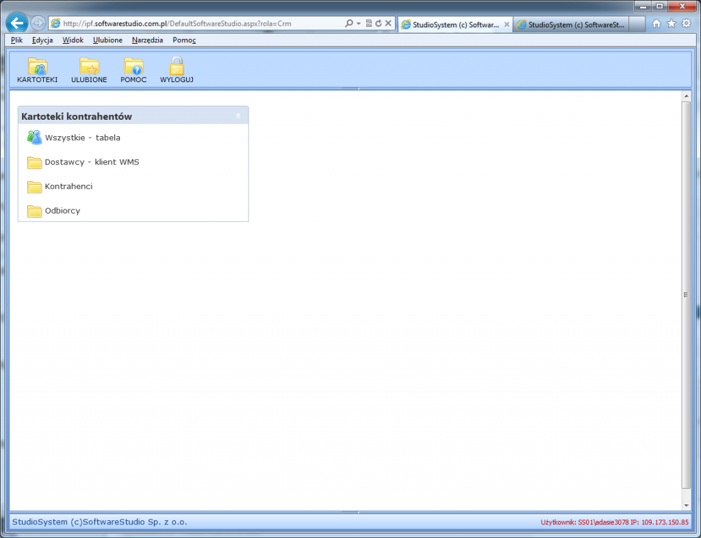 Konfiguracja SubMenu w programie StudioSystem - Program Magazynowy