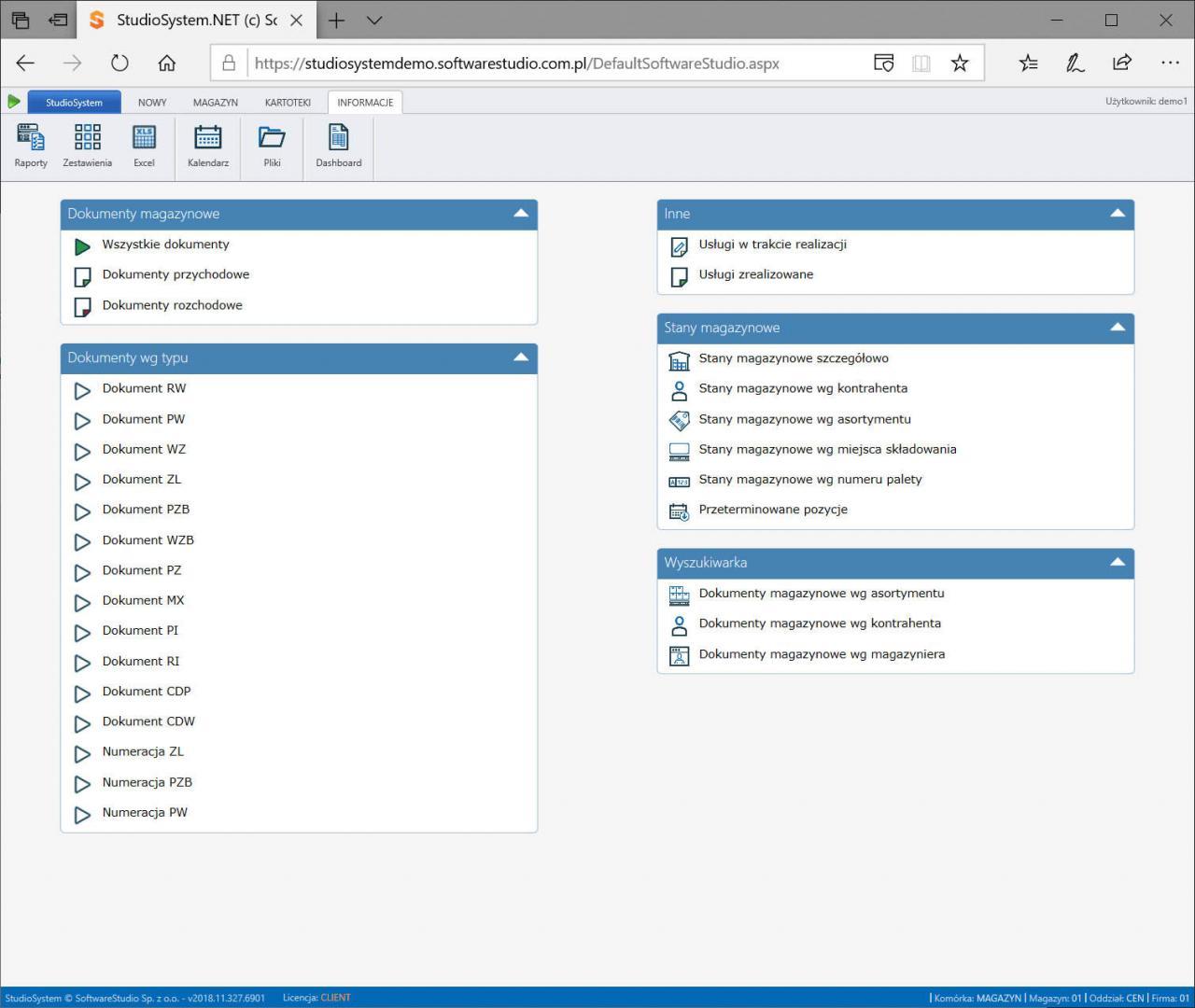 System magazynowy WMS - Program Magazynowy