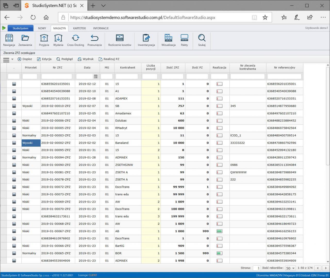 System zarządzania magazynem WMS - Program Magazynowy